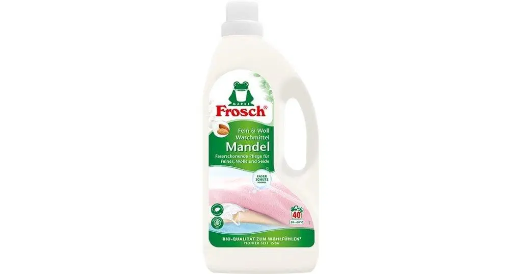 Frosch Tečni deterdžent za fin i vuneni veš Badem, 1.5 l