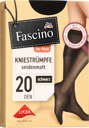 Fascino
Dokolenice 20 DEN, 35-38, crne, 4 kom