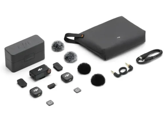 DJI Mikrofon Mic 3 2 TX + 1 RX + Charging Case