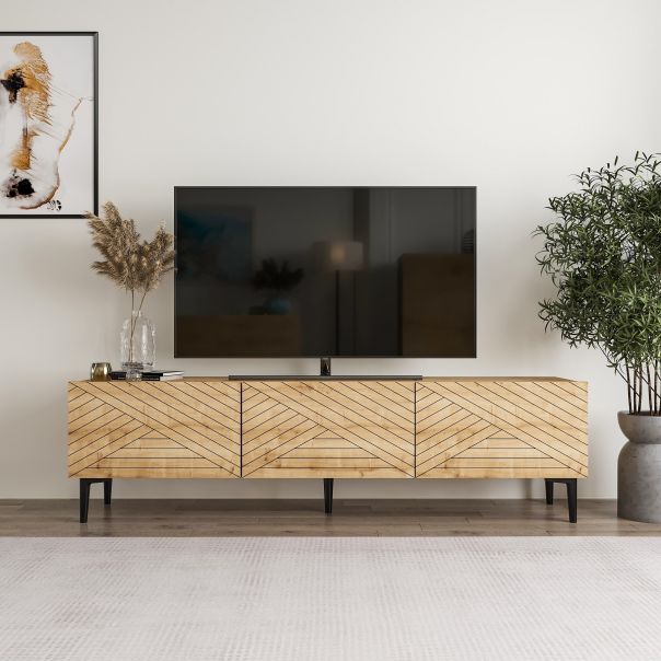 HANAH HOME TV komoda Felix, svetlobraon