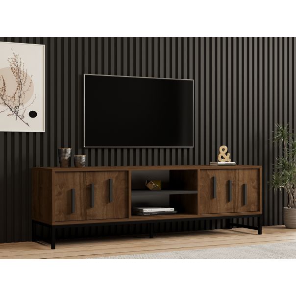 HANAH HOME TV komoda Shape, braon