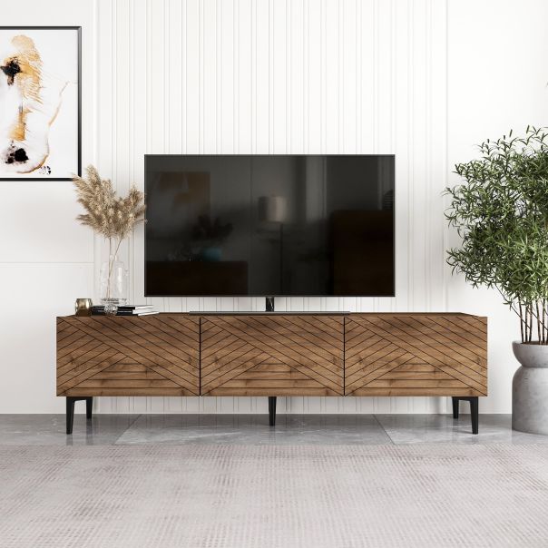 HANAH HOME TV komoda Felix, braon