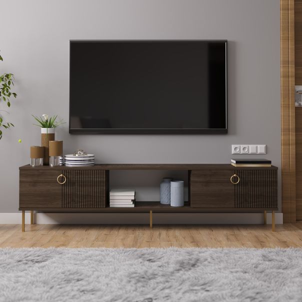 HANAH HOME TV komoda Paye, braon