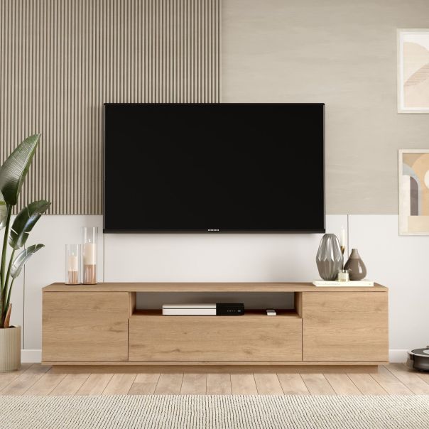 HANAH HOME TV komoda Fr7-S, svetlobraon