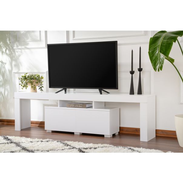 NORDURE TV komoda Enclave, bela