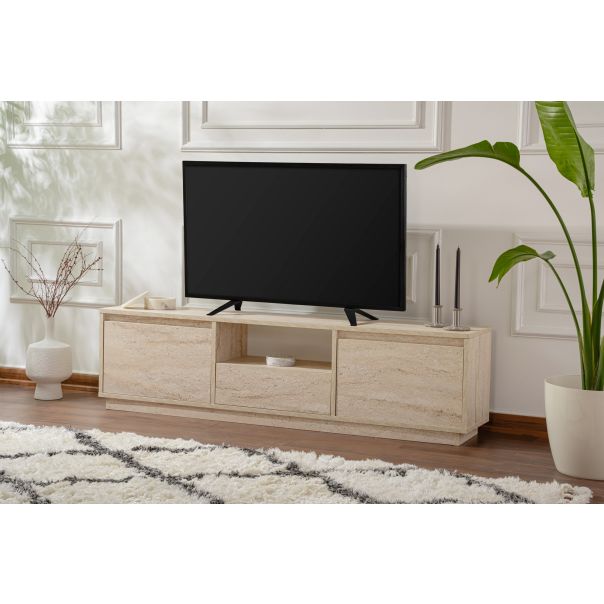 NORDURE TV komoda Vanguard, krem
