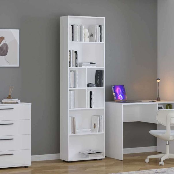HANAH HOME Polica za knjige Ktp-168-Bb-1, bela
