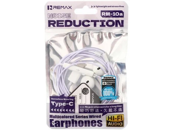 Žične slušalice Multicolored Series RM-10a USB-C