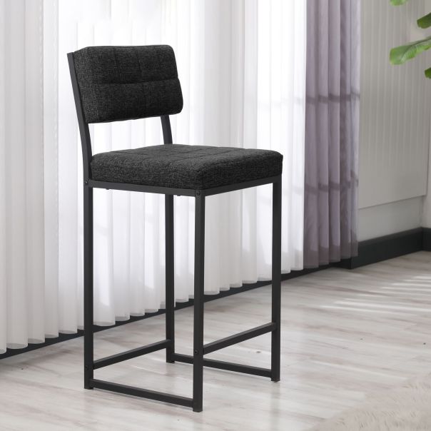 HANAH HOME Barska stolica Retro, antracit