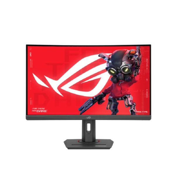ASUS Monitor ROG XG27WCS 27"/VA,zakrivljen/2560x1440/180Hz/1msGtG/HDMI,DP,USB C/freesync/visina/crna