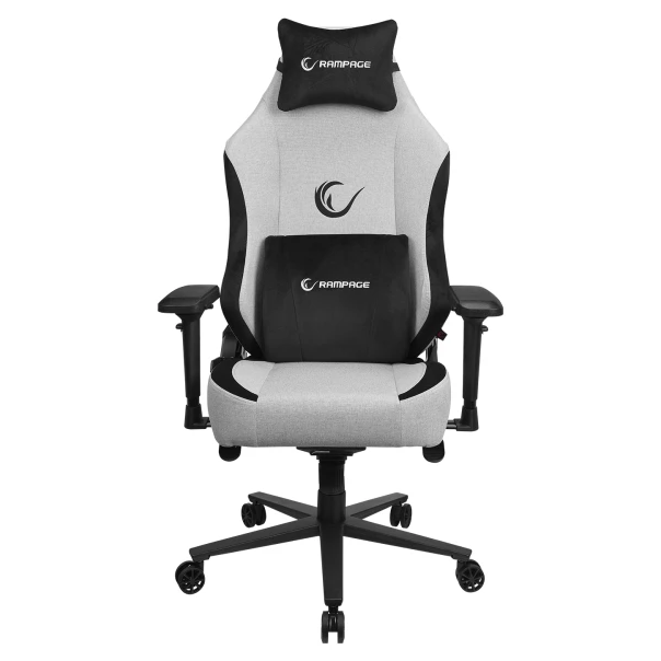 RAMPAGE Stolica gaming KL-R72 WOOF High Level sivo/crna 37871