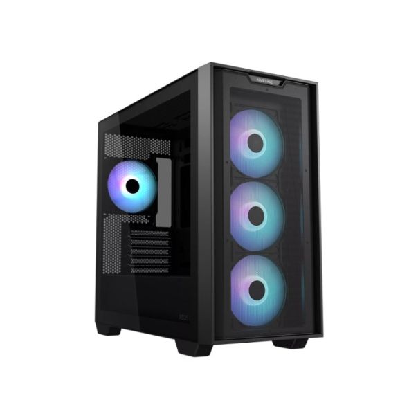 ASUS Kućište A21 PLUS TG ARGB micro-ATX, crna