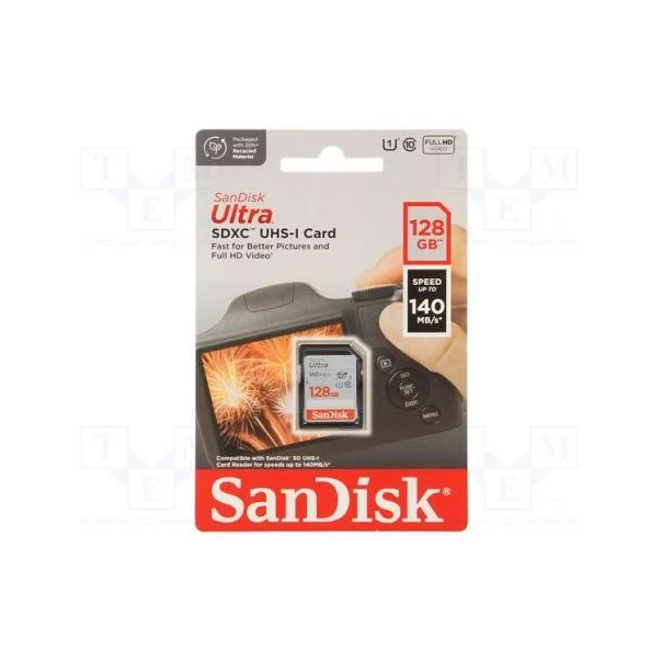 SDXC Ultra SanDisk 128GB Ultra, SDSDUNB-128G-GN6IN