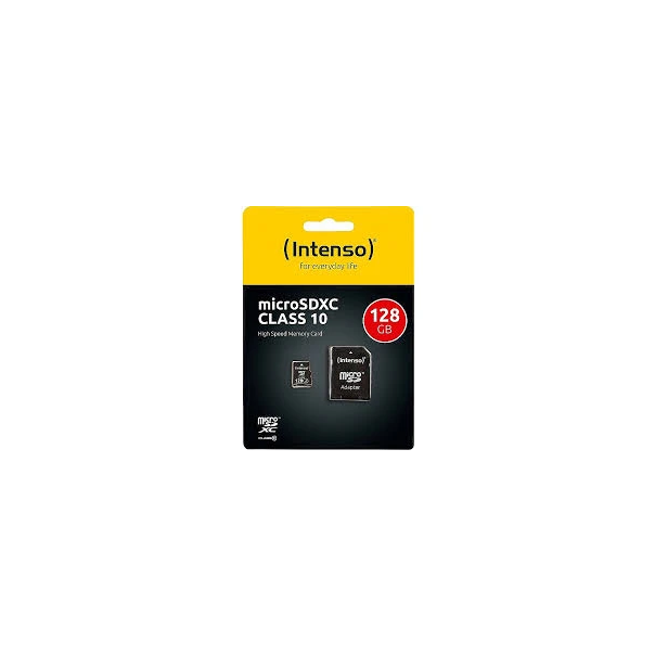 Micro SDXC Intenso 128GB Class10 3413491 + adapter