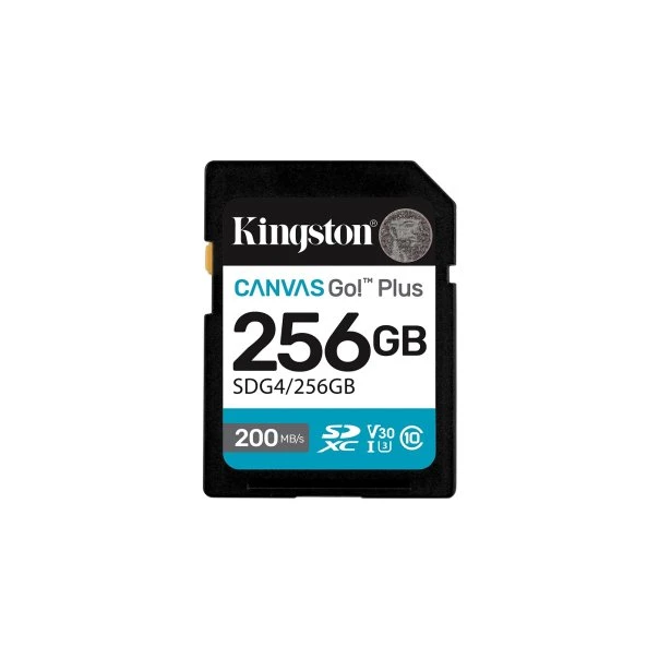 SD Card Kingston 128GB Canvas Go Plus SDG4/256GB