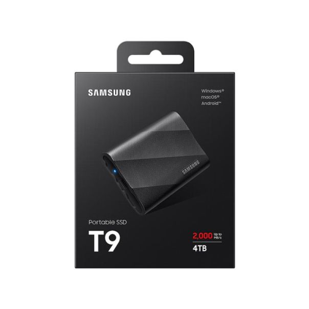 SAMSUNG Portable T9 4TB crni eksterni SSD MU-PG4T0B