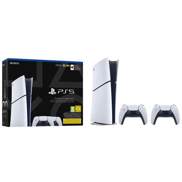 Sony Playstation 5 Slim Digital 825GB sa dva kontrolera