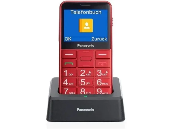 Panasonic Senior mobilni telefon KX-TU155EXRN