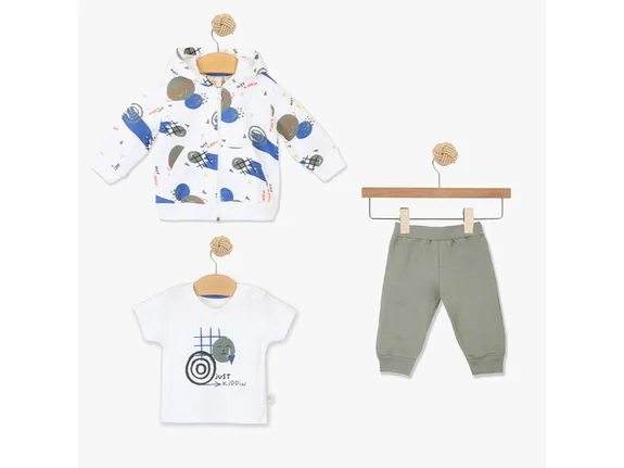 Just Kiddin Bodi za bebe Artistic Corner Pl26-1Kom3Di01 pamuk 98