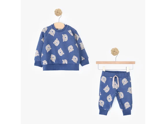 Just Kiddin Baby komplet Teddy Jz24-1Kom2Db02 2u1