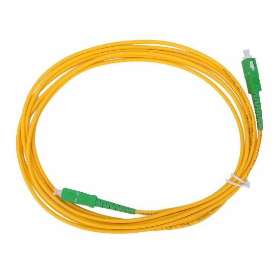 Extralink Patchcord SC/APC-SC/APC SM G.657A1 Simplex 3mm 2.0m