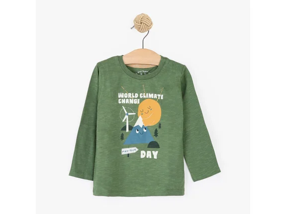 Just kiddin baby Majica za dečake Eco Friendly Jz23-1Ma05
