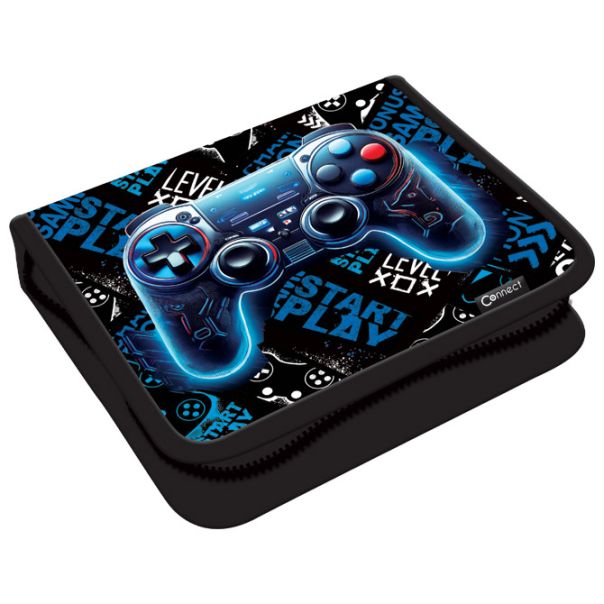 CONNECT Pernica puna 1zip 2preklopa Gamer Blue 1B 60541