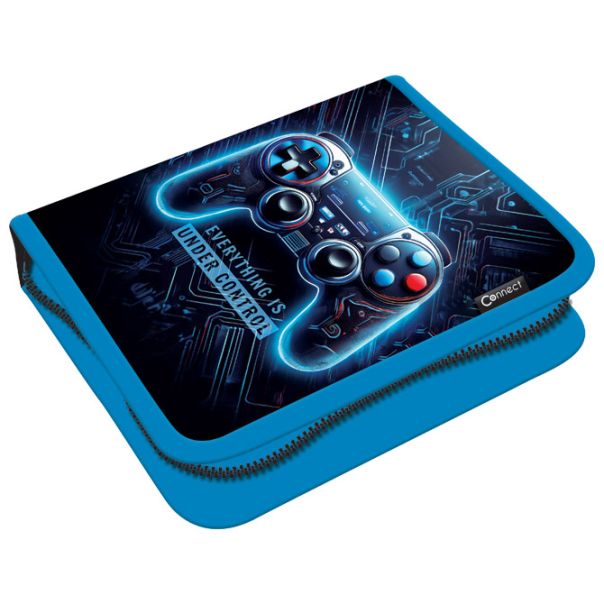 CONNECT Pernica puna 1zip 2preklopa Gamer Blue 1A 60540