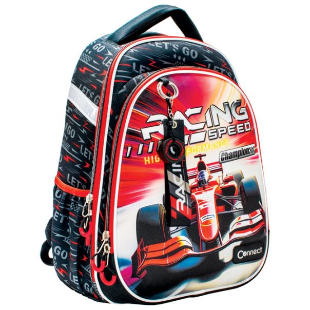 CONNECT Ranac đački anatomski lagan XT F1 Racing 60555