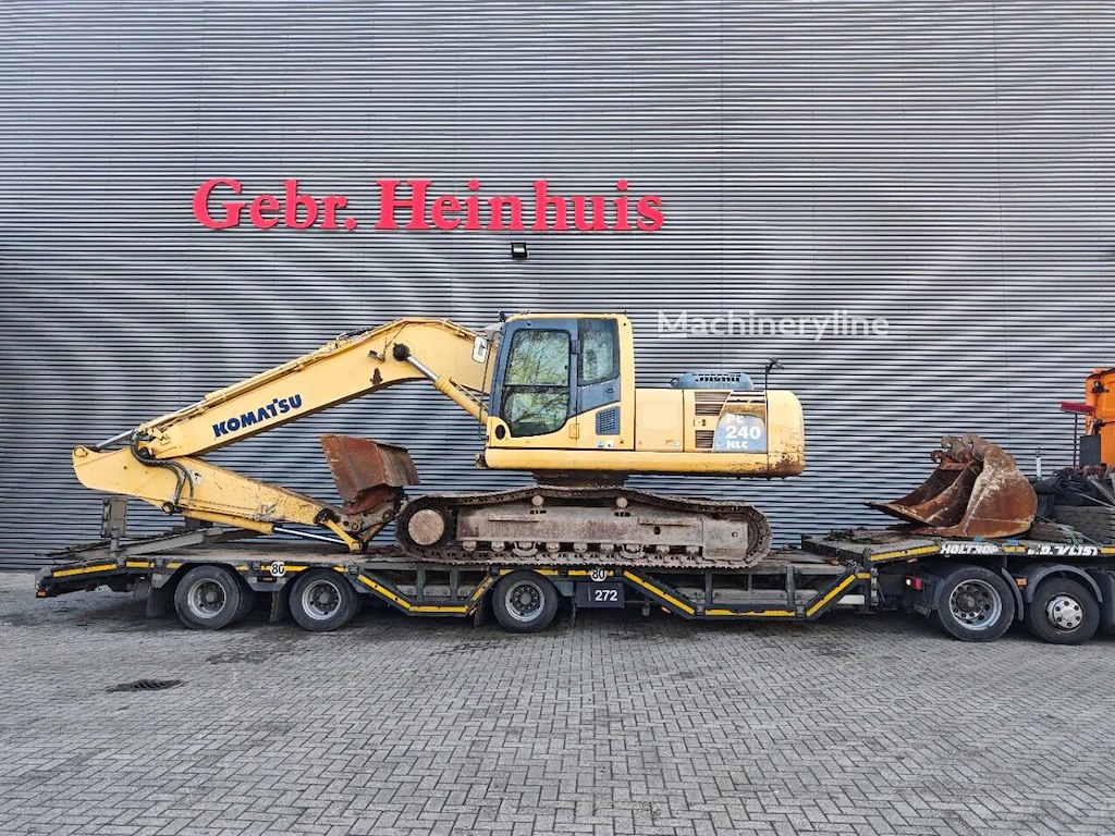 Komatsu PC 240 NLC-8 3 Buckets German Machine! bager guseničar