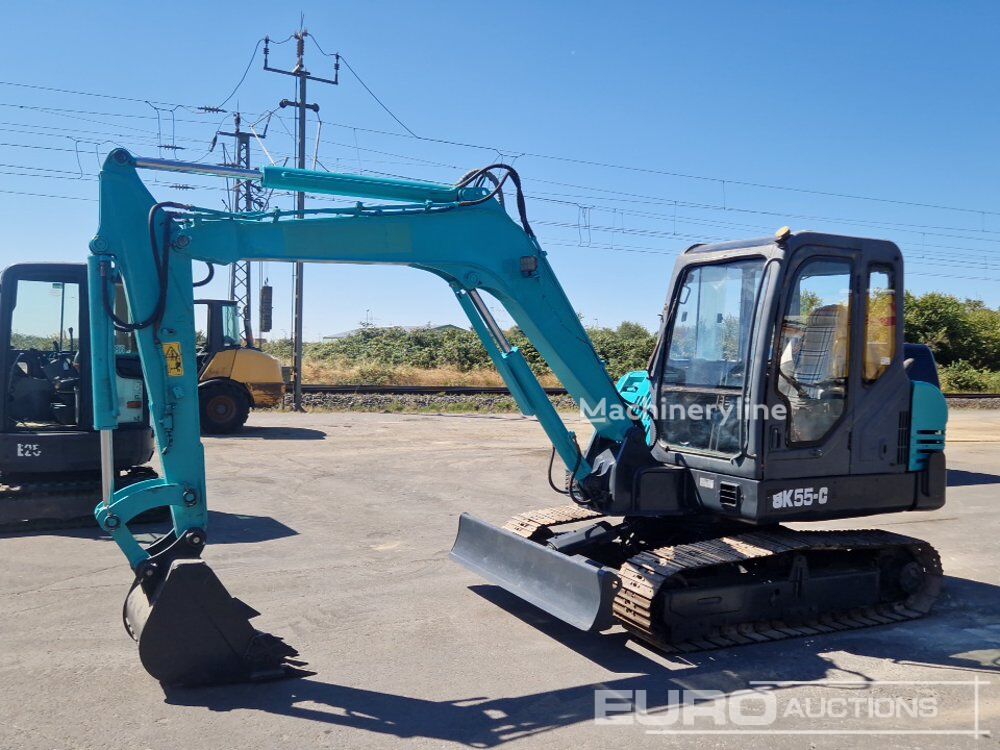 Prodaje se Kobelco SK55-C mini bager na aukciji
