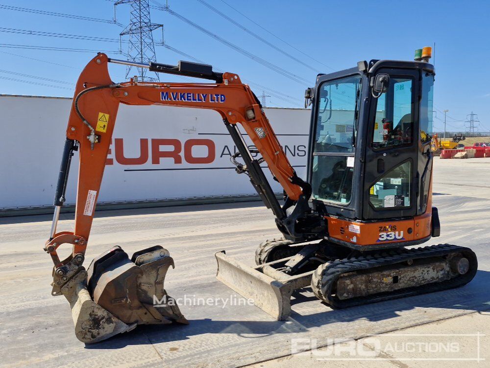 Prodaje se Hitachi ZX33U-6 CLR mini bager na aukciji