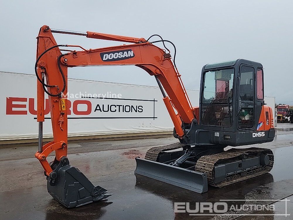 Prodaje se Doosan DH55-V mini bager na aukciji