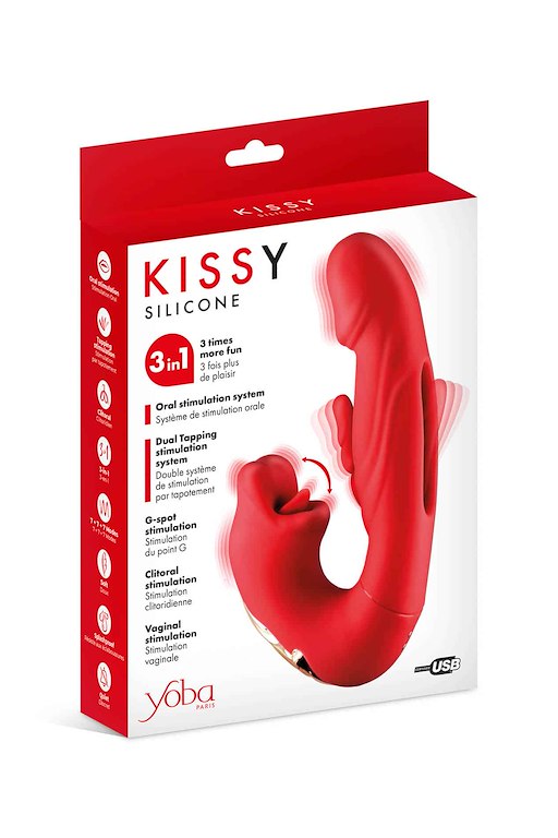Yoba Kissy 3u1 Rabbit vibrator