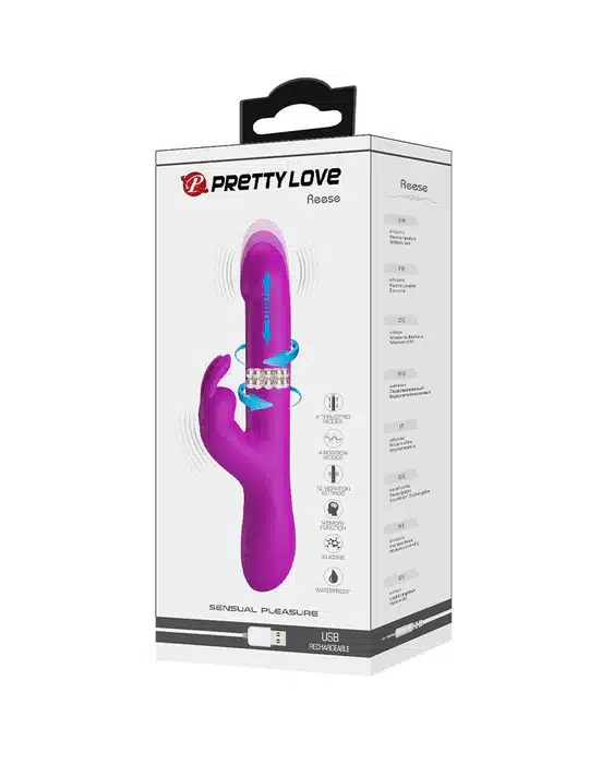 Pretty love Reese pink vibrator