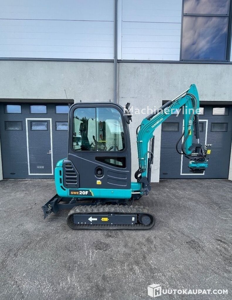 Prodaje se Sunward SWE20F excavator with bucket rotator, 2026, Diesel, 1 h, Muurame mini bager na aukciji
