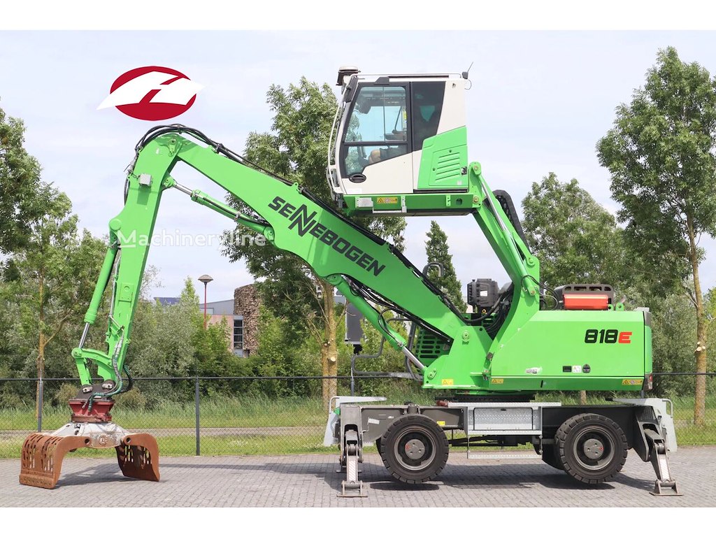 Sennebogen 818 ME | SORTING GRAB | GOOD TIRES bager za pretovar