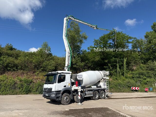 Prodaje se Mercedes-Benz Arocs 3243 kamion s mešalicom za beton na aukciji