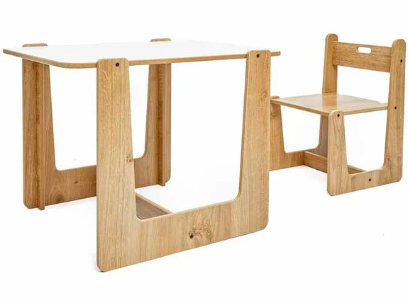 Skye Decor Dečiji sto i stolica Crane MDF 2 dela
