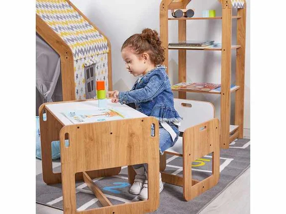 Skye Decor Dečiji sto i stolica MDF 2 dela