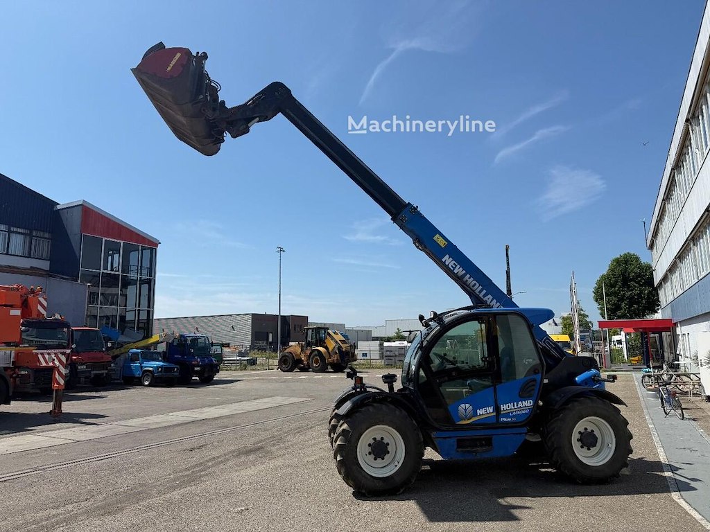New Holland LM5060 CE7 M , 4000 KG, GRAPPLE BUCKET 2450 MM, HYDRAULIC PLUMBI teleskopski utovarivač