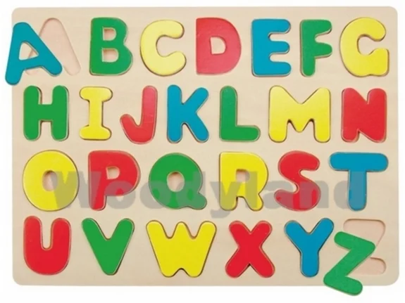 Woody Puzzle Abeceda 90068