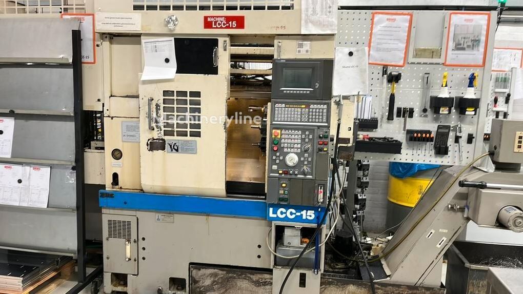 Okuma LCC-15 I CNC Lathe strug za metal