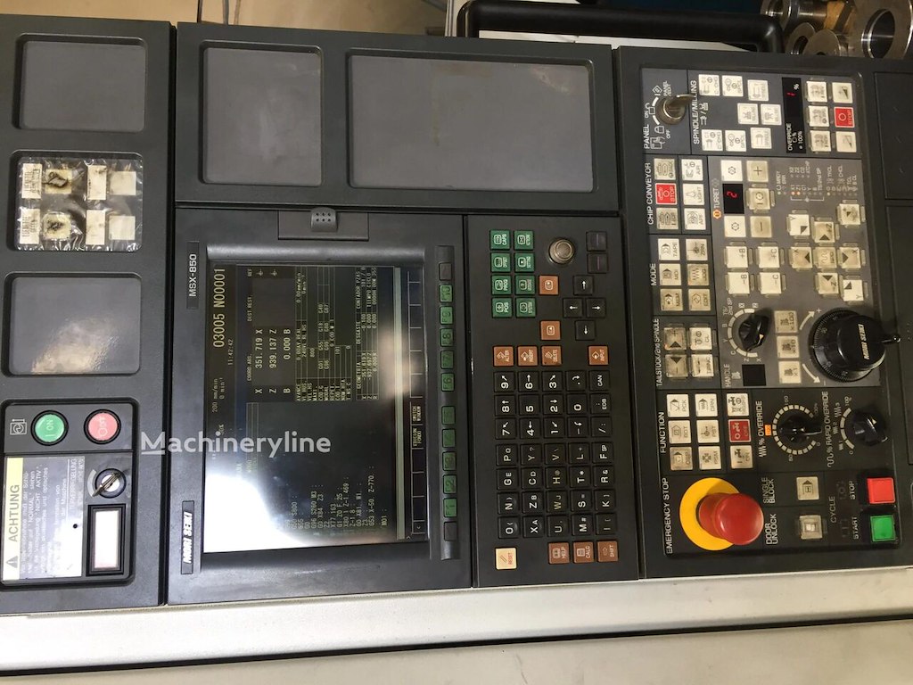 Mori Seiki NL 2500 MC1250 I CNC Lathe strug za metal