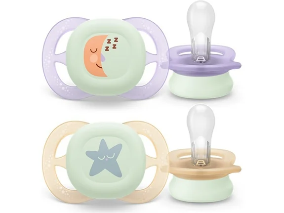 Avent Varalica Starter noćna 0-2m 2kom - Moon/Star