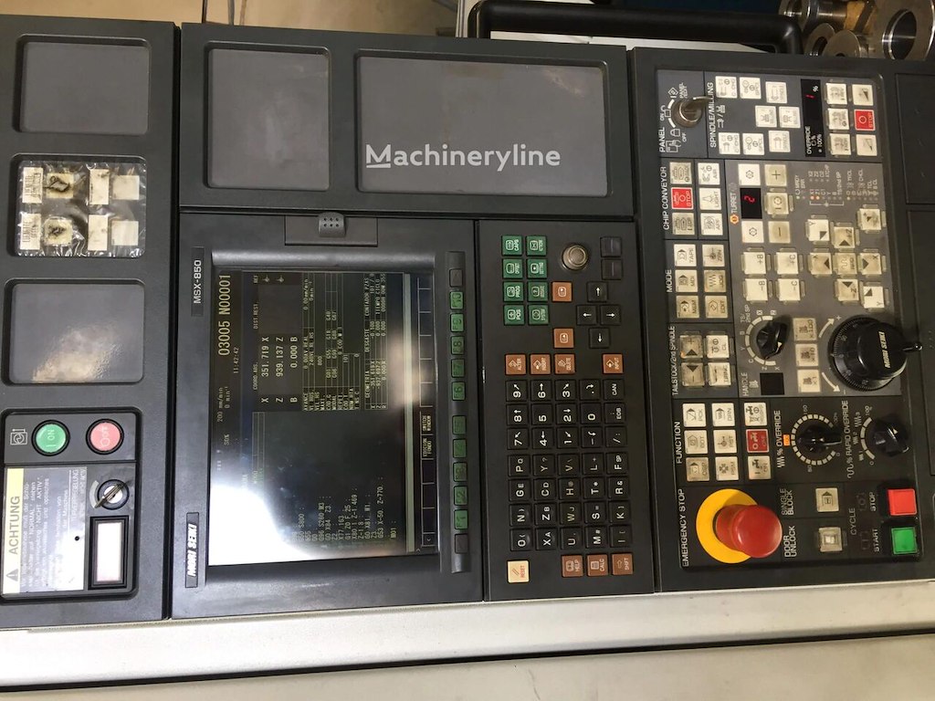 2006 Mori Seiki NL 2500MC1250 strug za metal