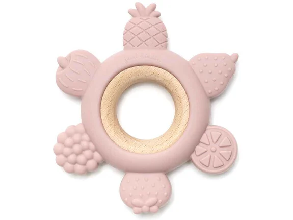 Just Kiddin Glodalica za bebe Hc0233062L/Lp silikon drvo