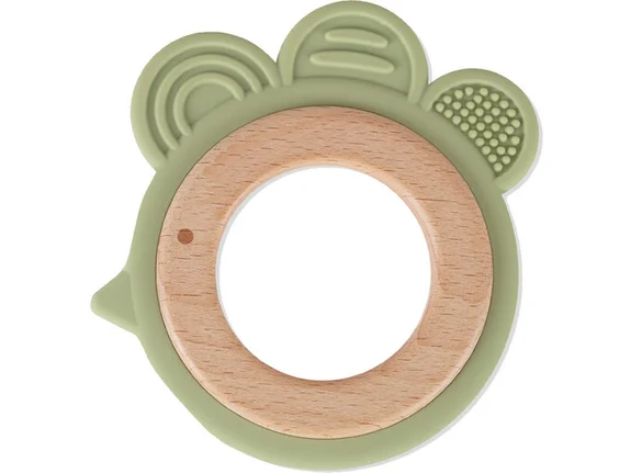 Just Kiddin Glodalica za bebe Hc0213034L/Bg silikon drvo 3m+
