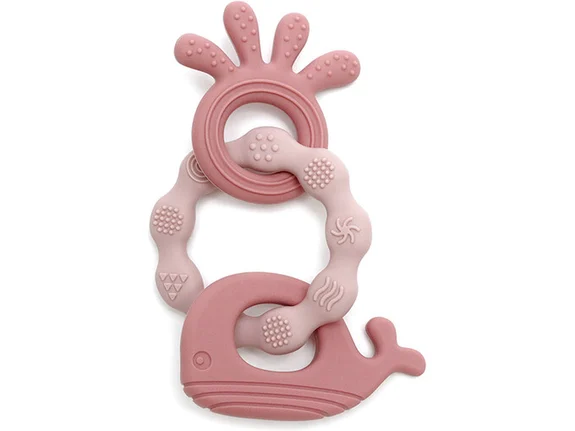 Just Kiddin Glodalica za bebe Hc0213048L/Lpdp silikon 3m+