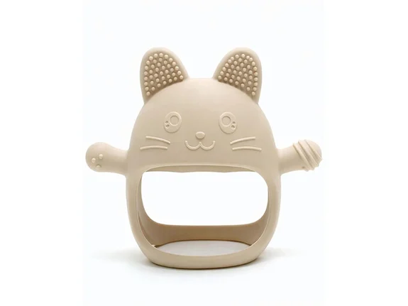 Just Kiddin Glodalica za bebe He0235003L/C silikon